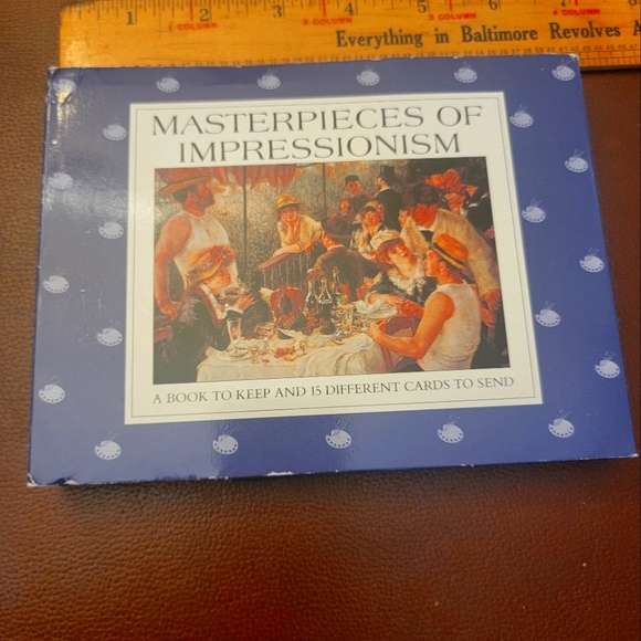 A Postcard Collection | Other | Masterpieces Of Impressionism Card Set ...